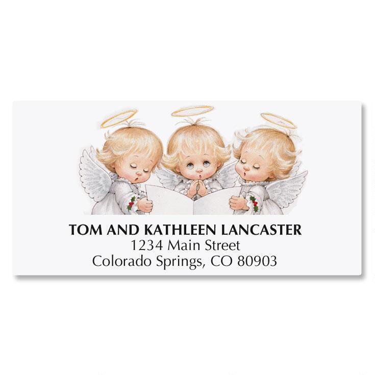 Angel Trio Deluxe Address Labels | Current Catalog