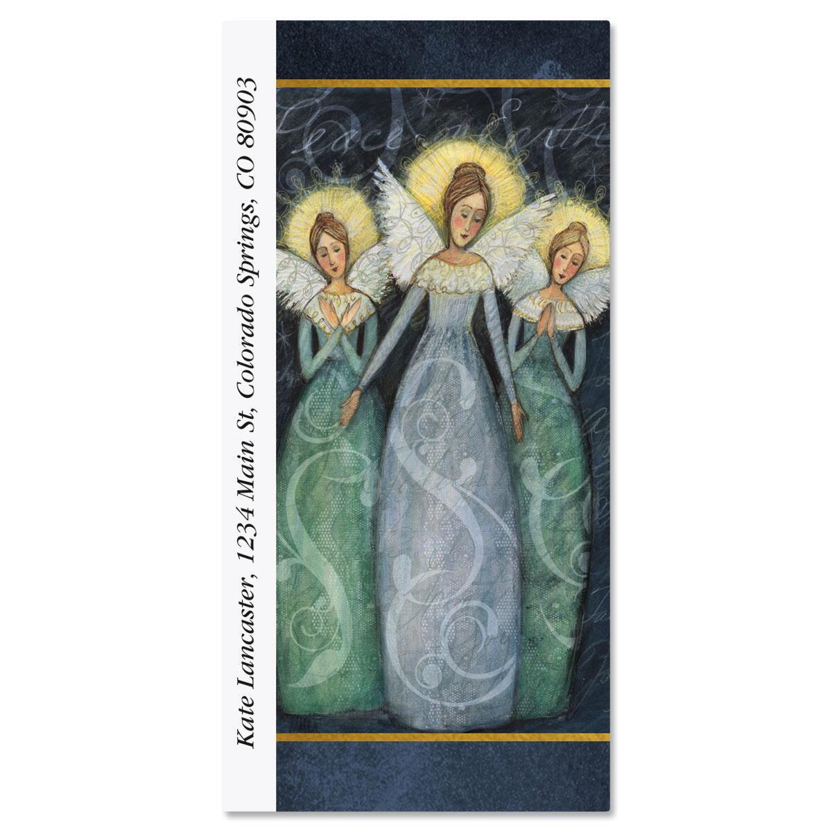 Angel Trio Oversized Address Labels | Current Catalog