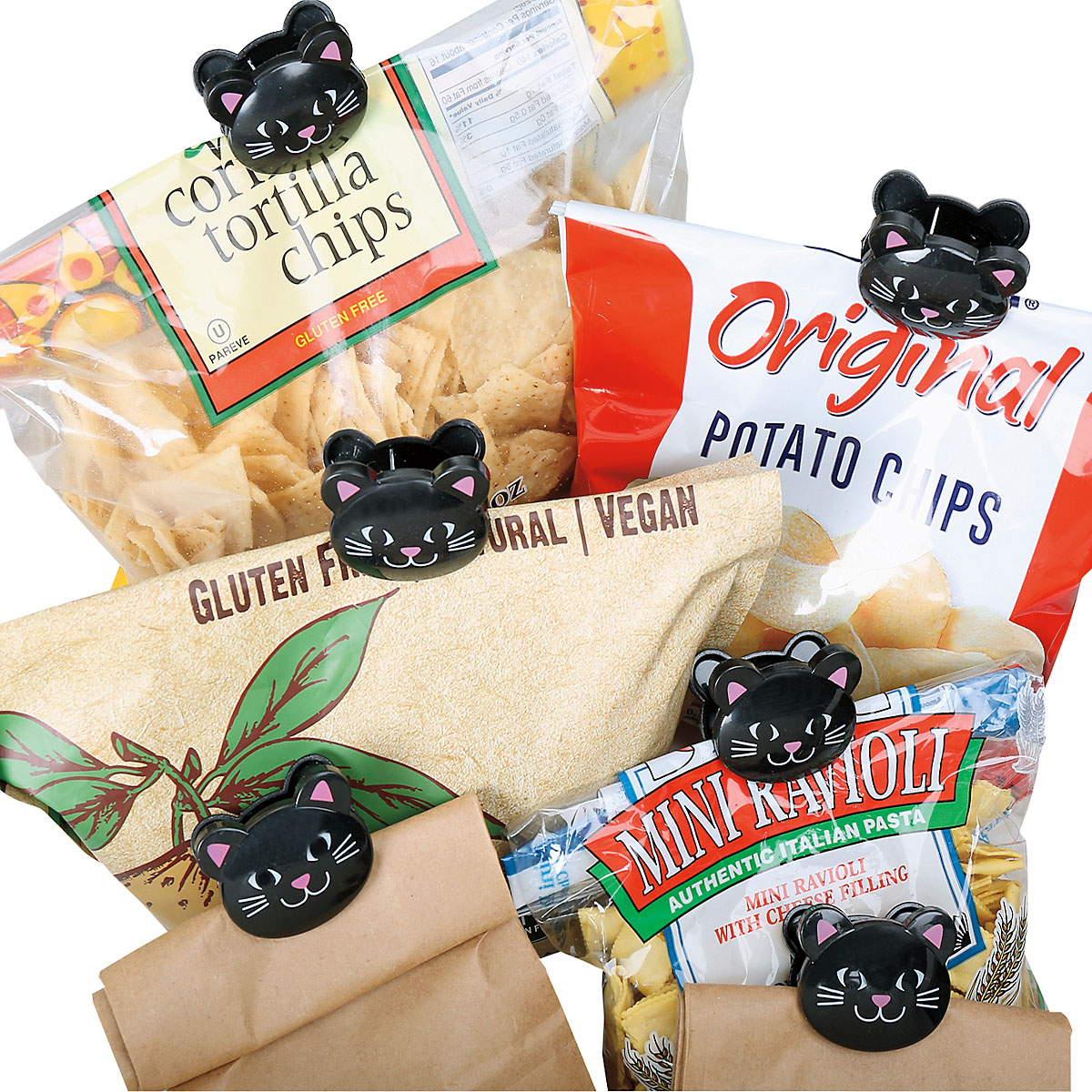 Black Cat Bag Clips | Current Catalog