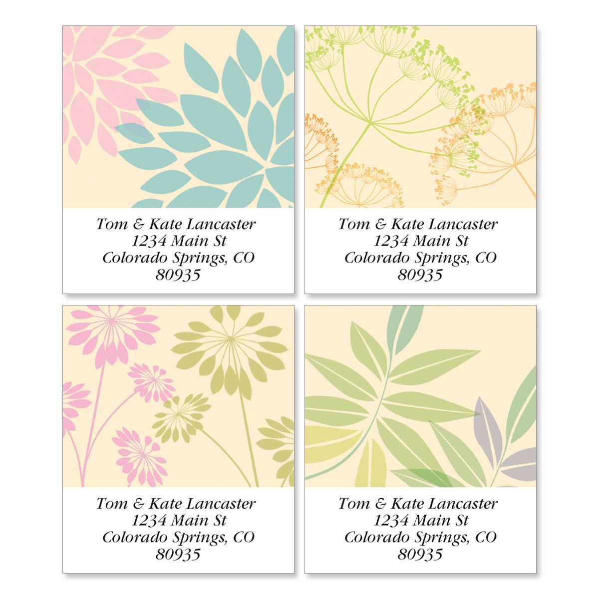 Bella Silhouette Address Labels | Current Catalog