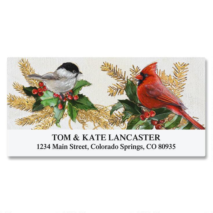 Birds and Boughs Deluxe Address Labels | Current Catalog
