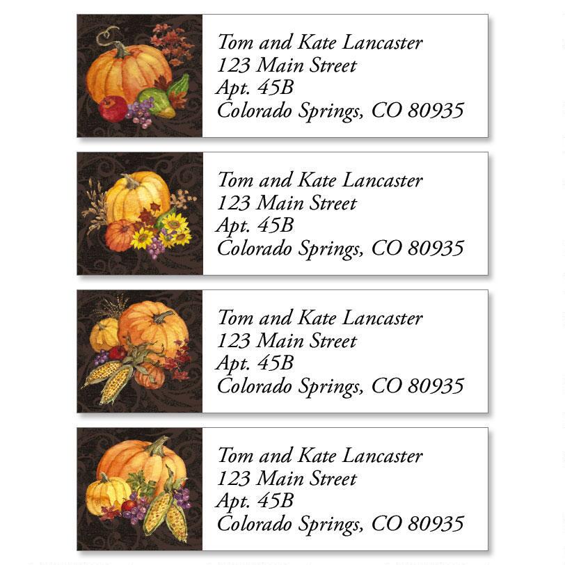 Bountiful Harvest Thanksgiving Classic Address Labels | Current Catalog