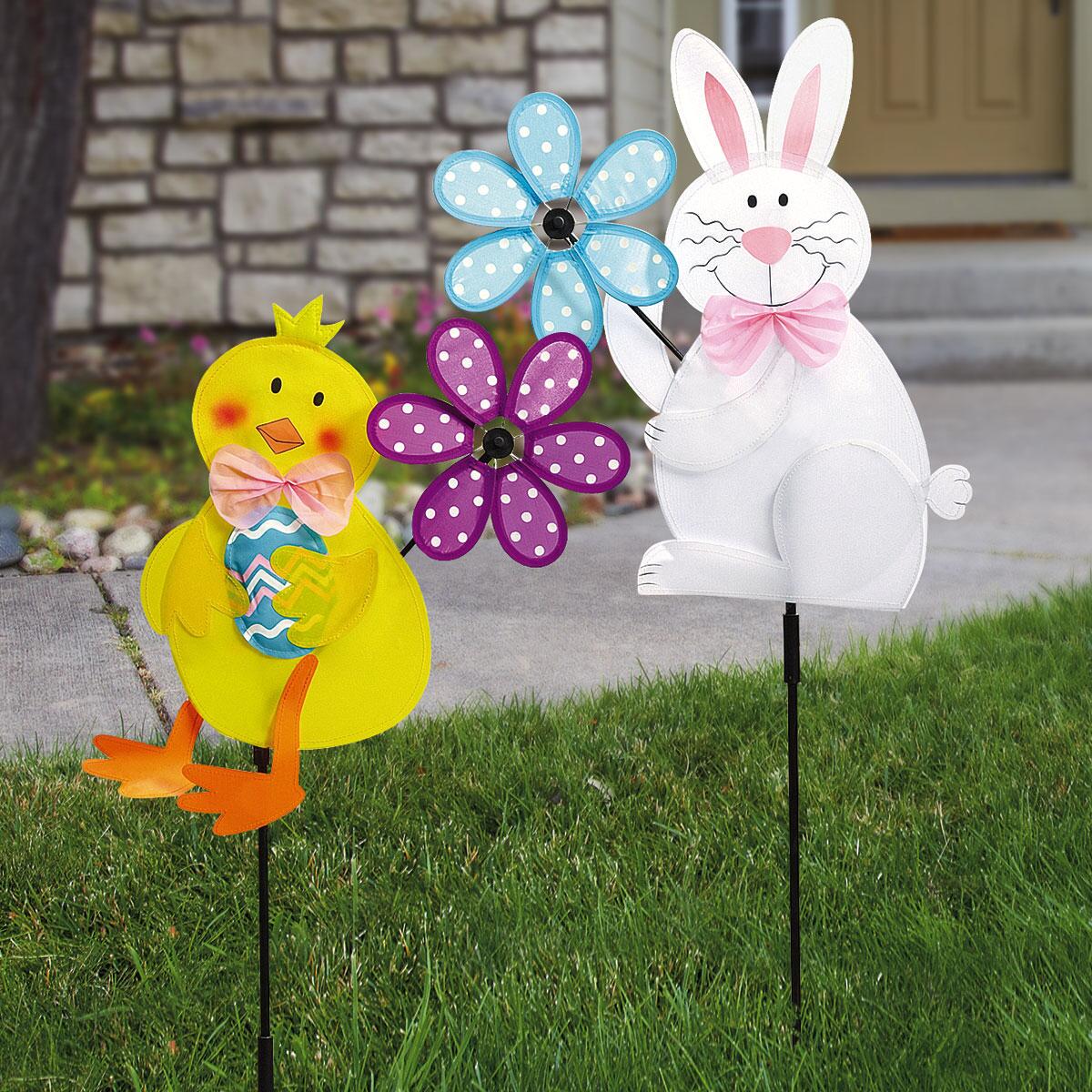 Bunny or Chick Lawn Spinner | Current Catalog