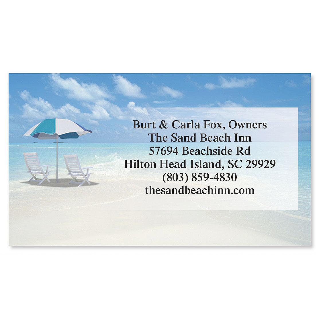 Calm Seas Designer Business Cards | Current Catalog