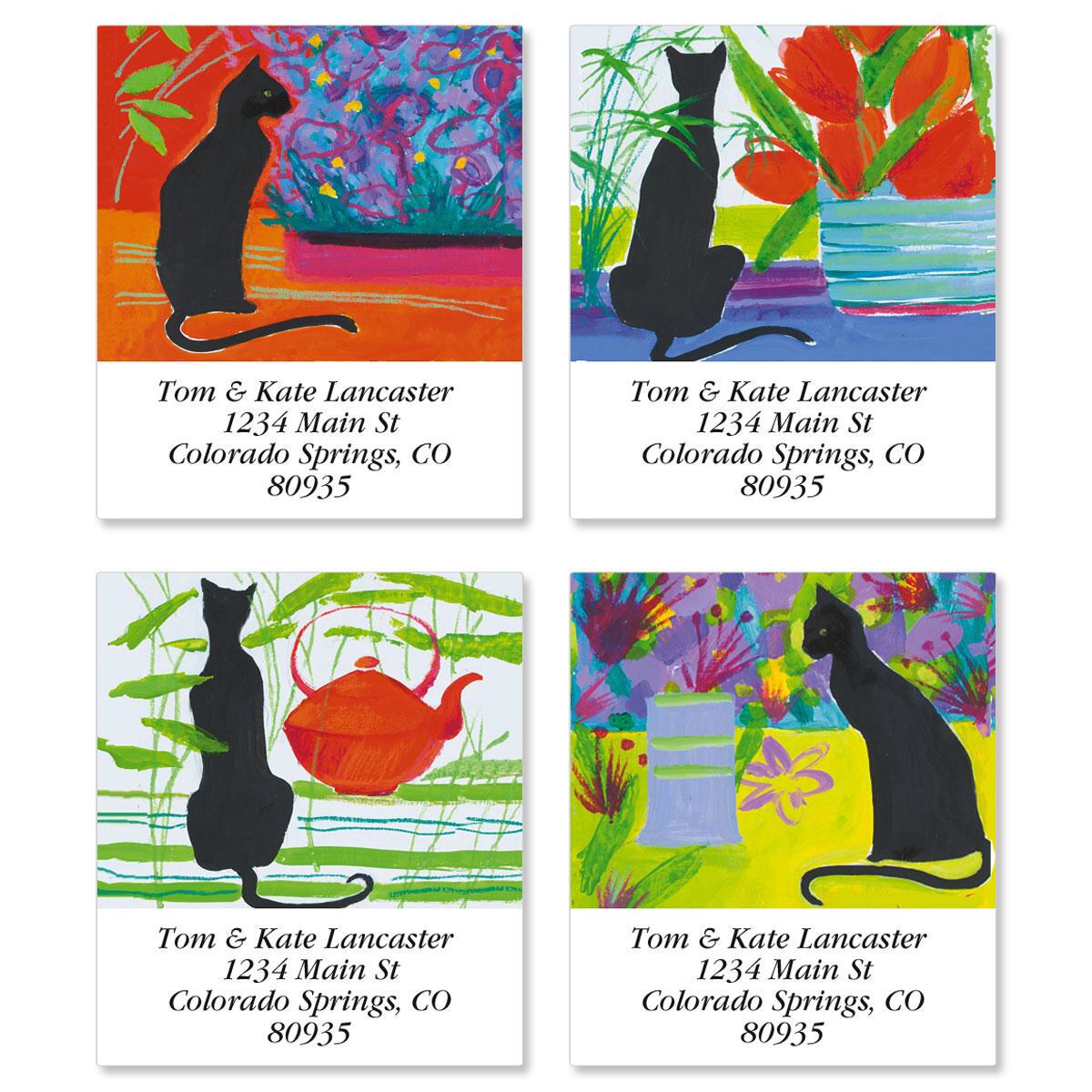 Cat Bright Select Address Labels Y1902 | Current Catalog
