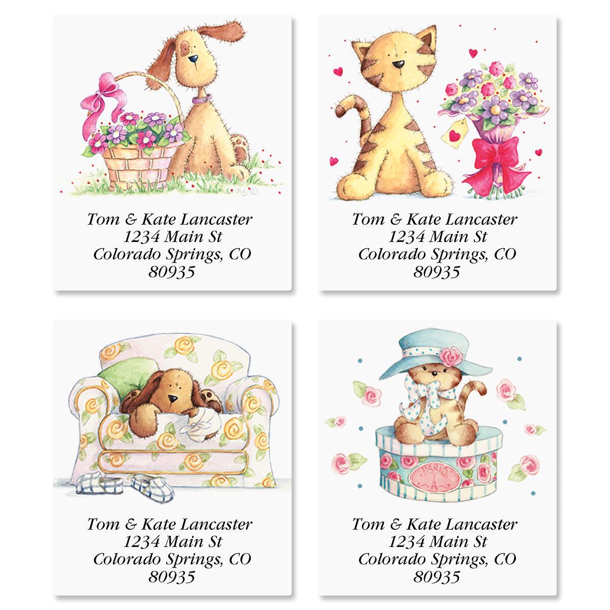 Cats & Dogs Select Address Labels Y2291 | Current Catalog