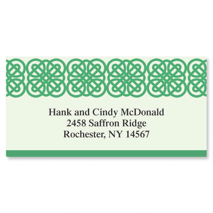Celtic Border Address Labels | Current Catalog