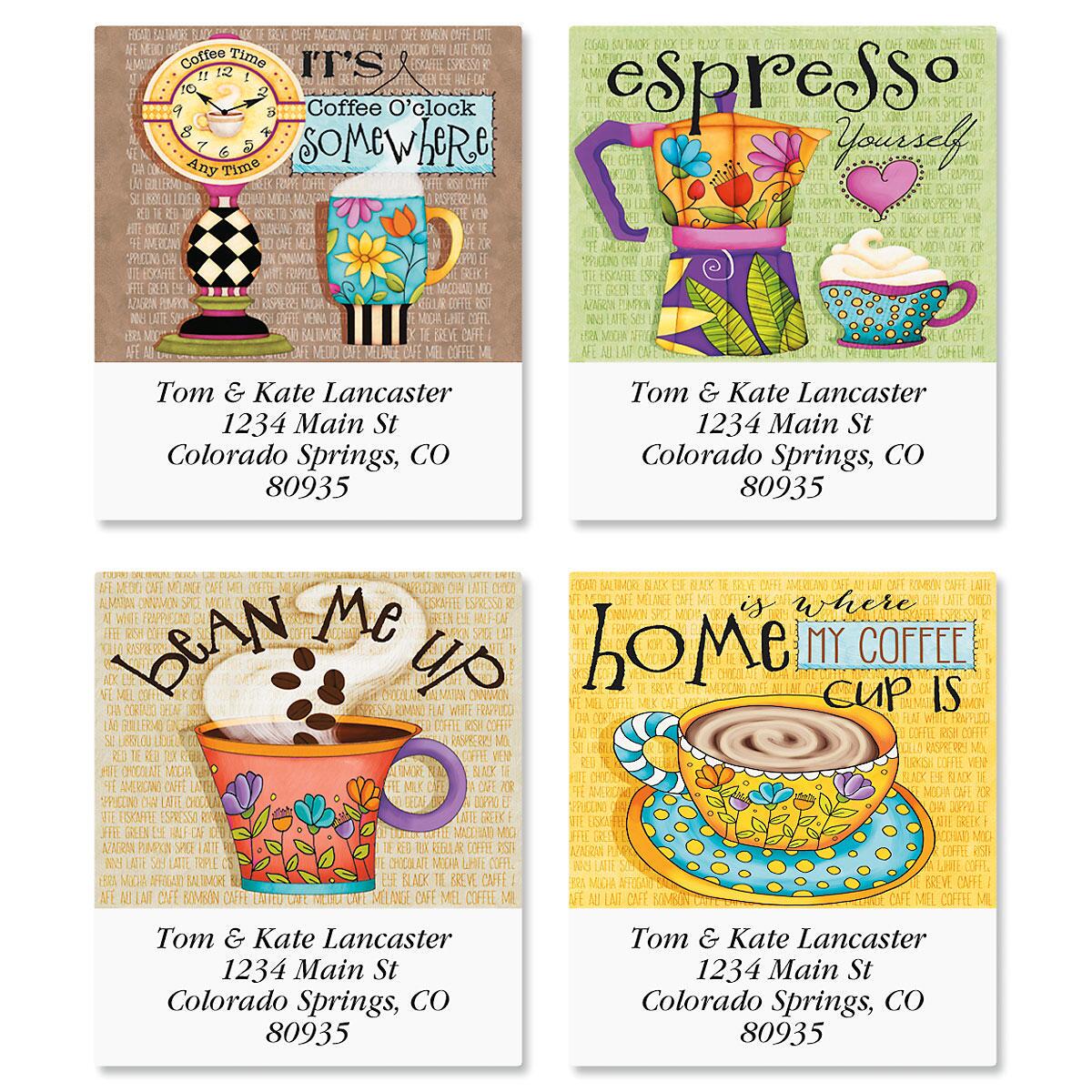 Coffee Select Address Labels | Current Catalog