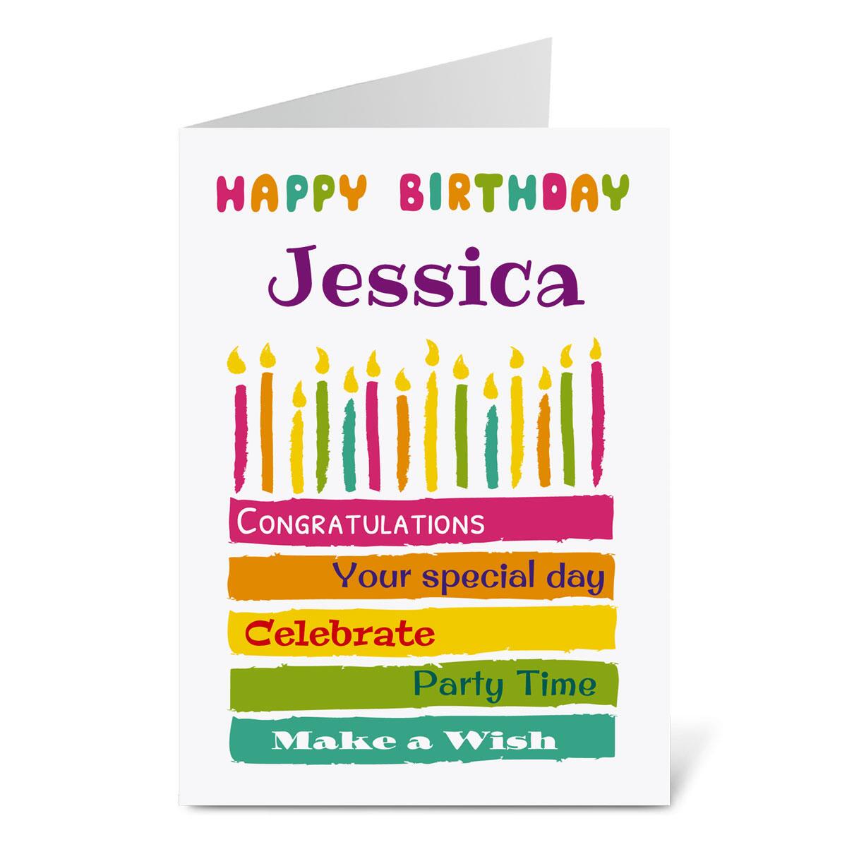 Cool Cake Personalized Birthday Card | Current Catalog