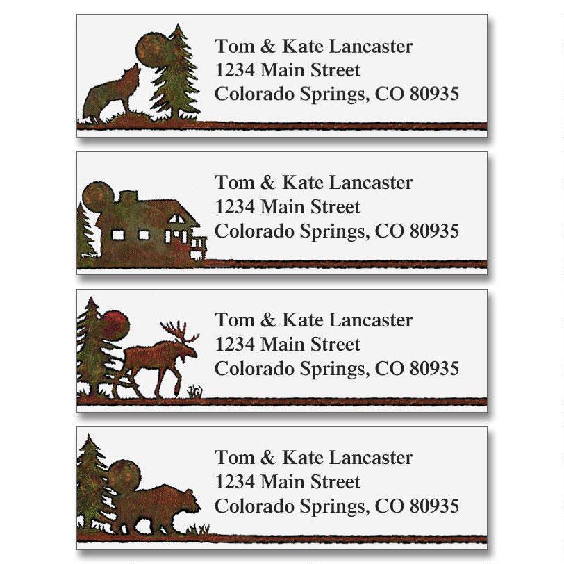Country Lodge Classic Address Label | Current Catalog