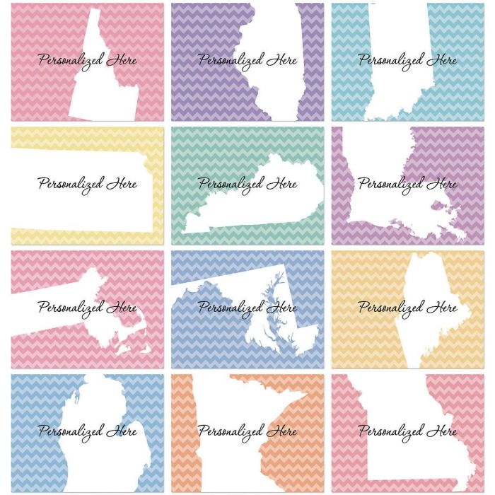 State Personalized Note Cards | Current Catalog