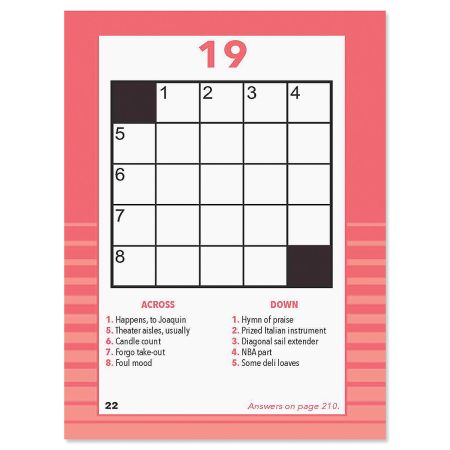 mini crossword