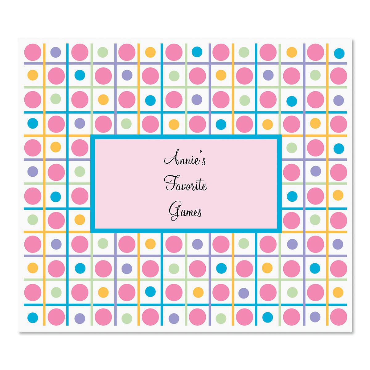 Stripes 'N' Dots Big Name Personalized Stickers | Current Catalog