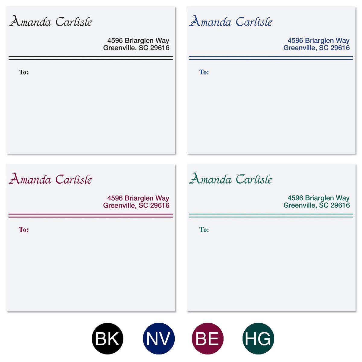 Elegant Lines Package Labels | Current Catalog