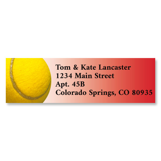Tennis Classic Address Labels | Current Catalog