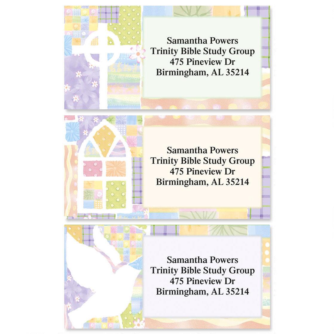 Faith Reflections Border Return Address Labels | Current Catalog