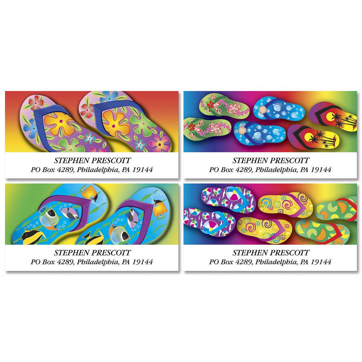 Flip-Flop Fun Address Labels | Current Catalog