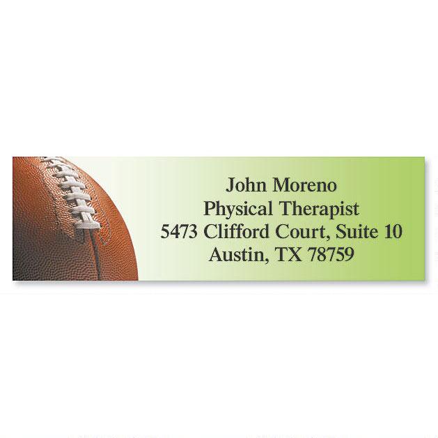 Football Classic Address Labels | Current Catalog