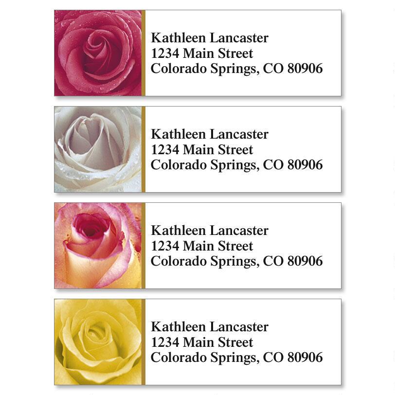 Fresh Roses Address Labels | Current Catalog