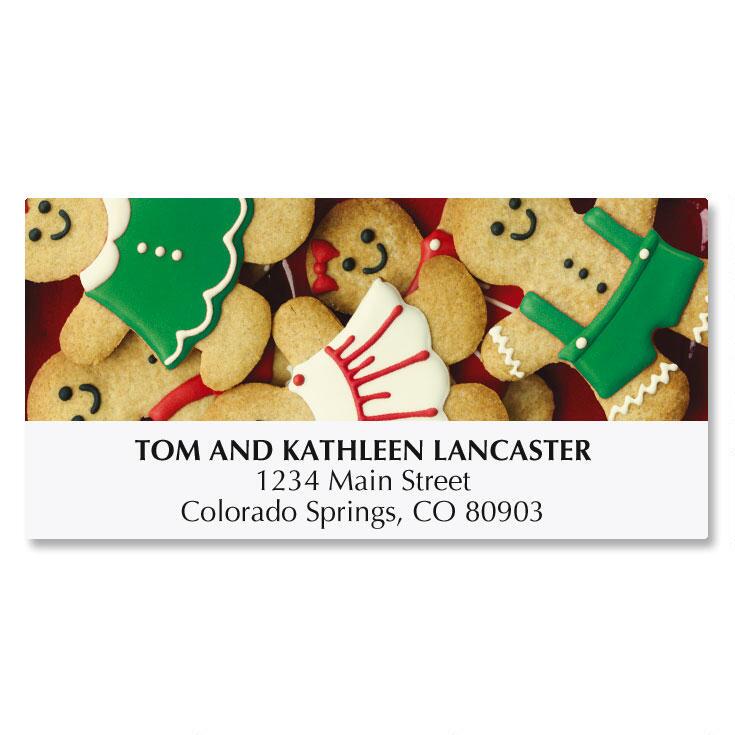 Gingerbread Cookies Deluxe Address Labels | Current Catalog