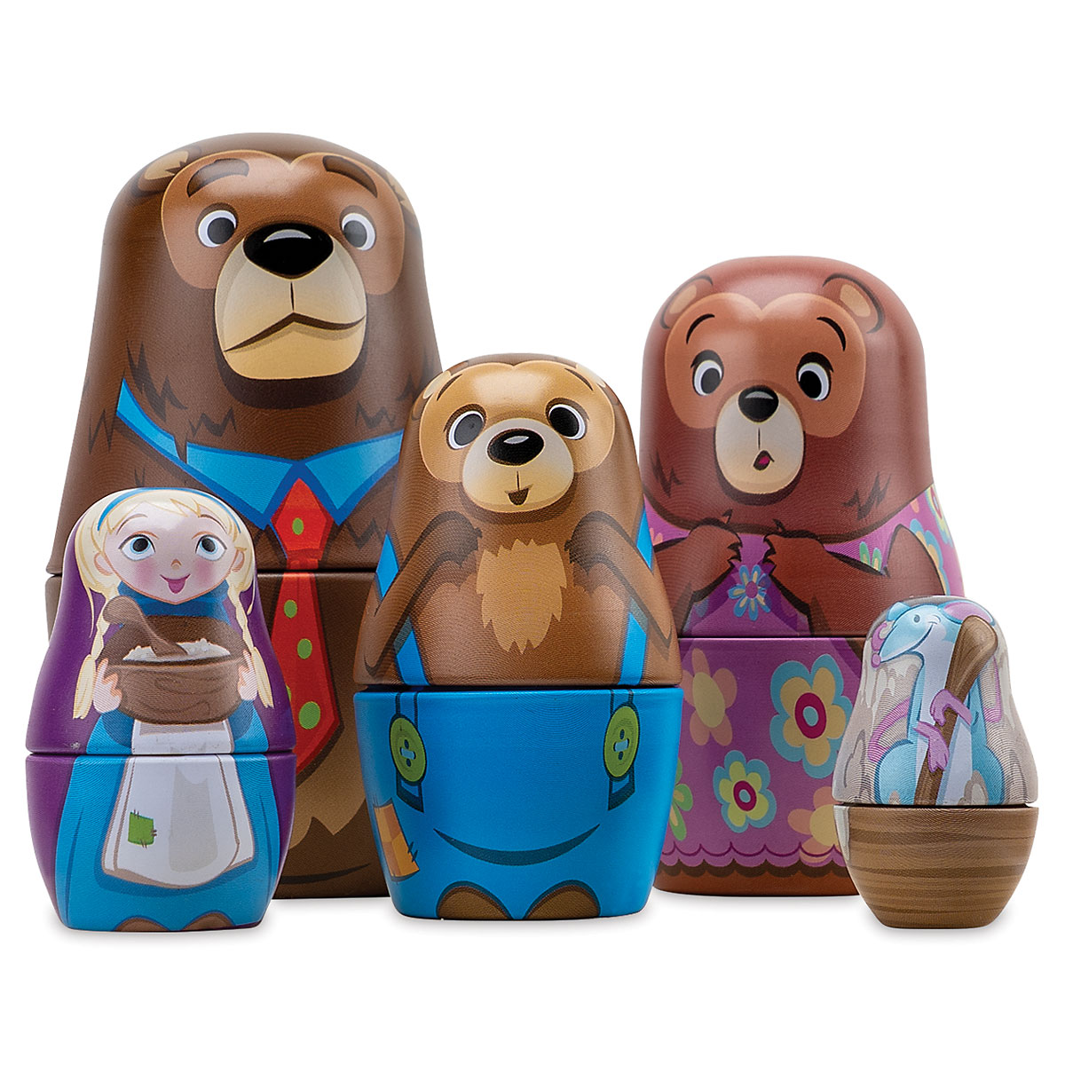 Goldilocks Nesting Dolls Tin | Current Catalog