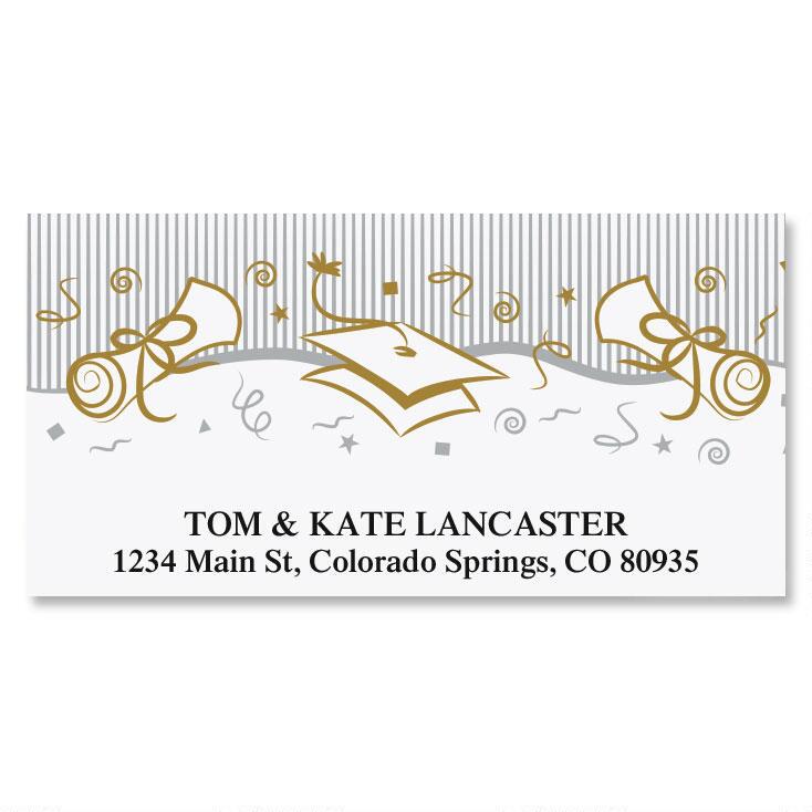 Graduation Party Deluxe Address Labels | Current Catalog