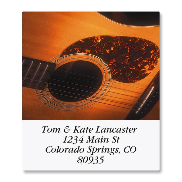 Guitars Select Address Labels | Current Catalog
