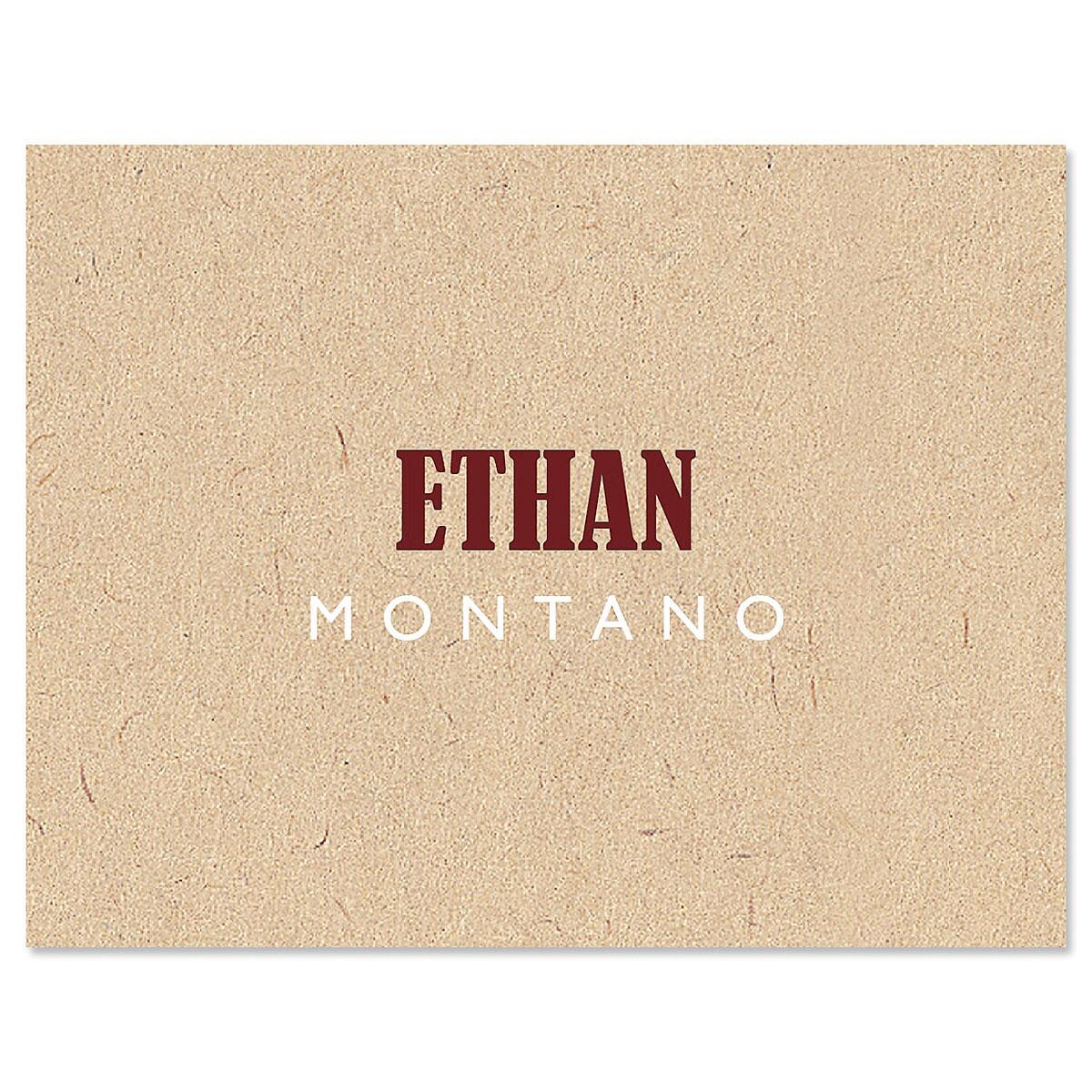 Handspun Personalized Note Cards | Current Catalog