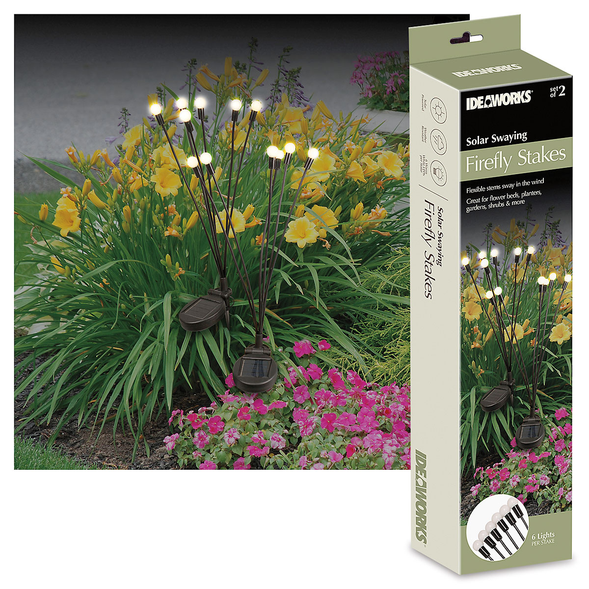 Solar Swaying Firefly Plant Stakes | Current Catalog