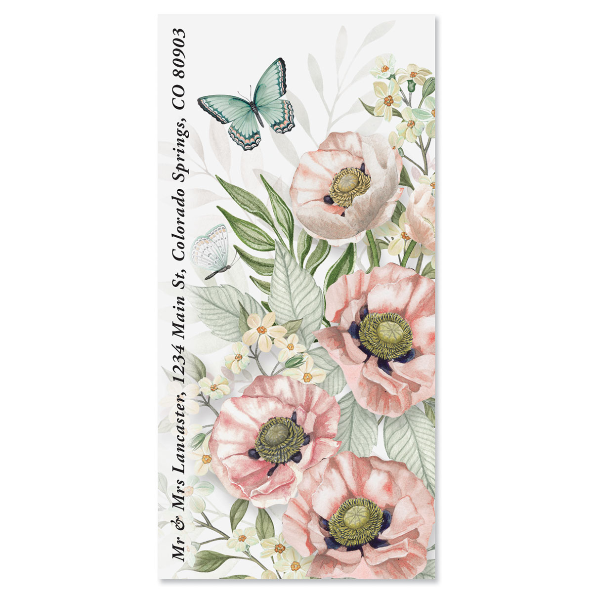 Boho Butterfly Oversized Address Labels | Current Catalog