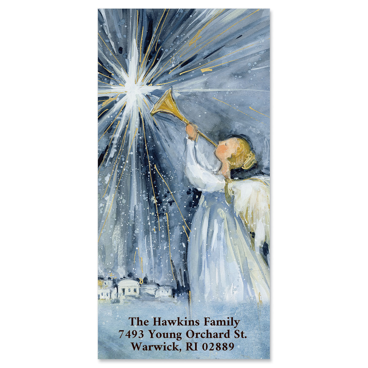 Angel Christmas Oversized Address Labels K610 | Current Catalog