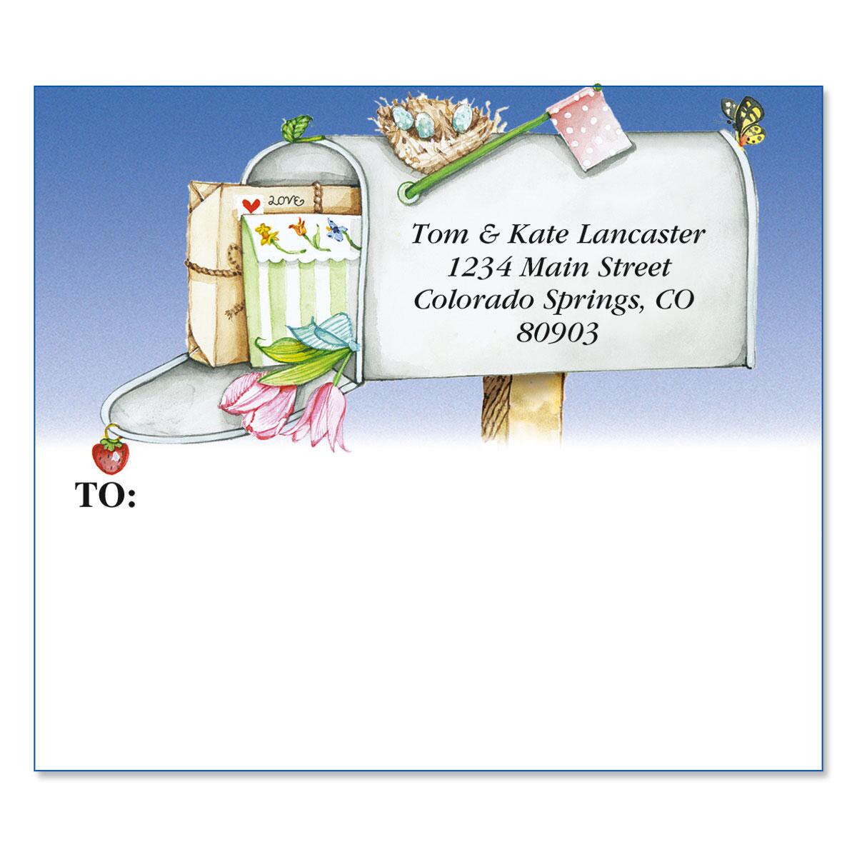 Keep in Touch Mailing Package Label | Current Catalog