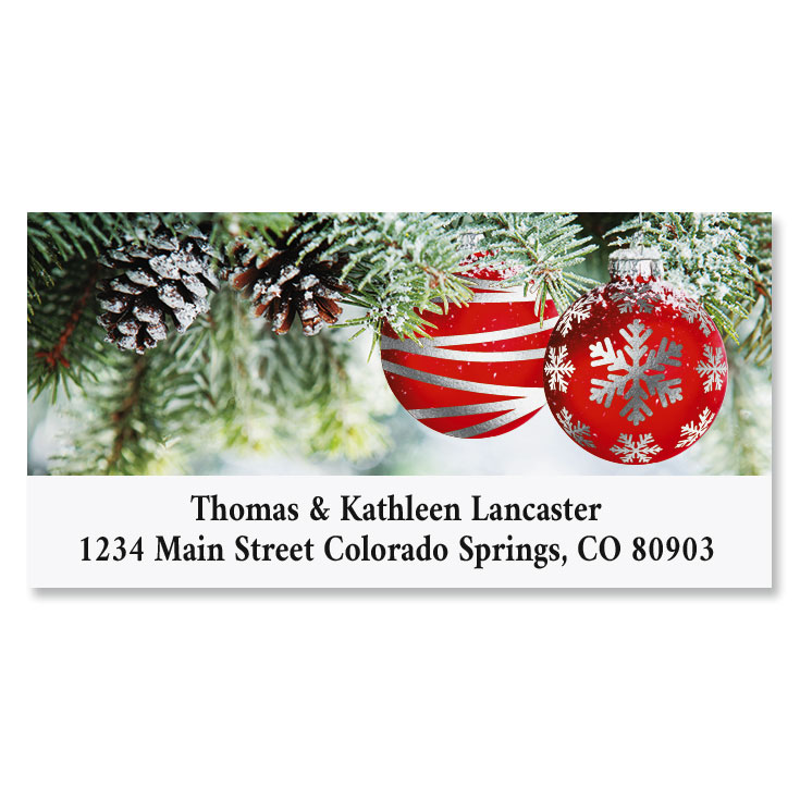 Ornament Wish Deluxe Address Labels | Current Catalog