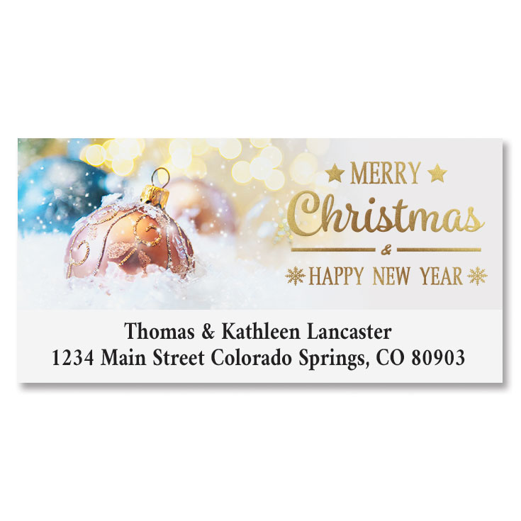 Glisten Deluxe Address Labels | Current Catalog