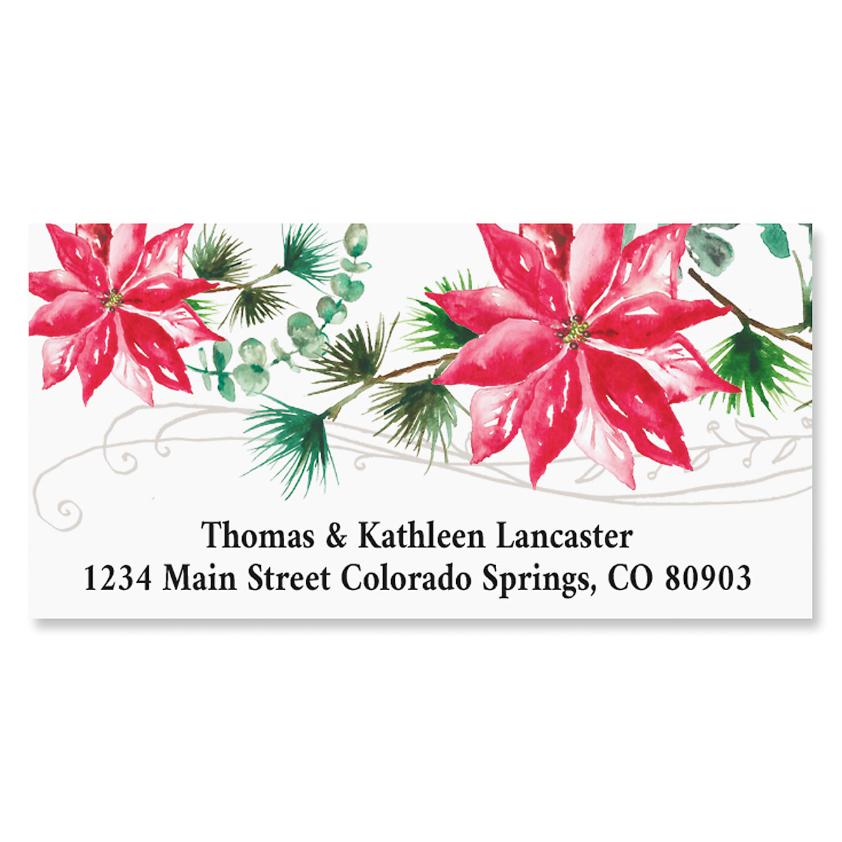 Lovely Christmas Deluxe Address Labels | Current Catalog