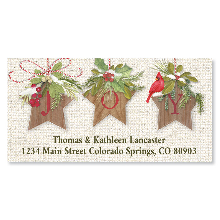 Joy Winter Garden Deluxe Address Labels | Current Catalog