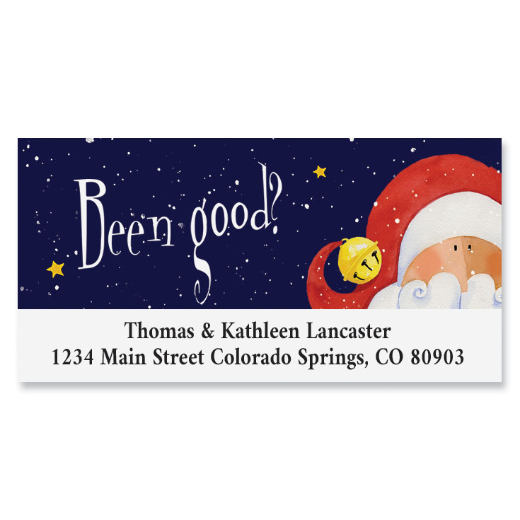 Bell Santa Deluxe Address Labels | Current Catalog