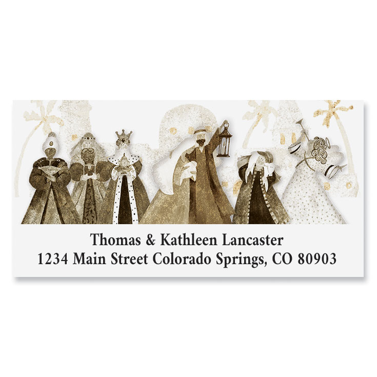 Whimsy Nativity Deluxe Address Labels | Current Catalog