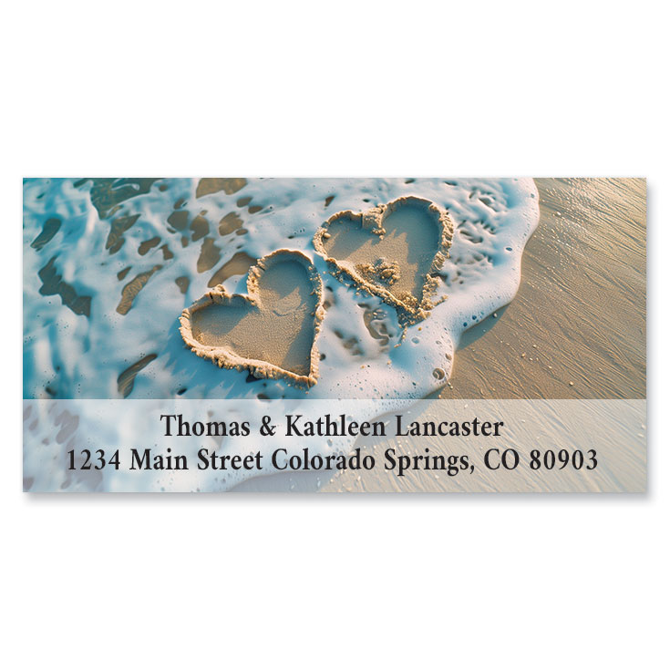 Ocean Love Deluxe Address Labels | Current Catalog