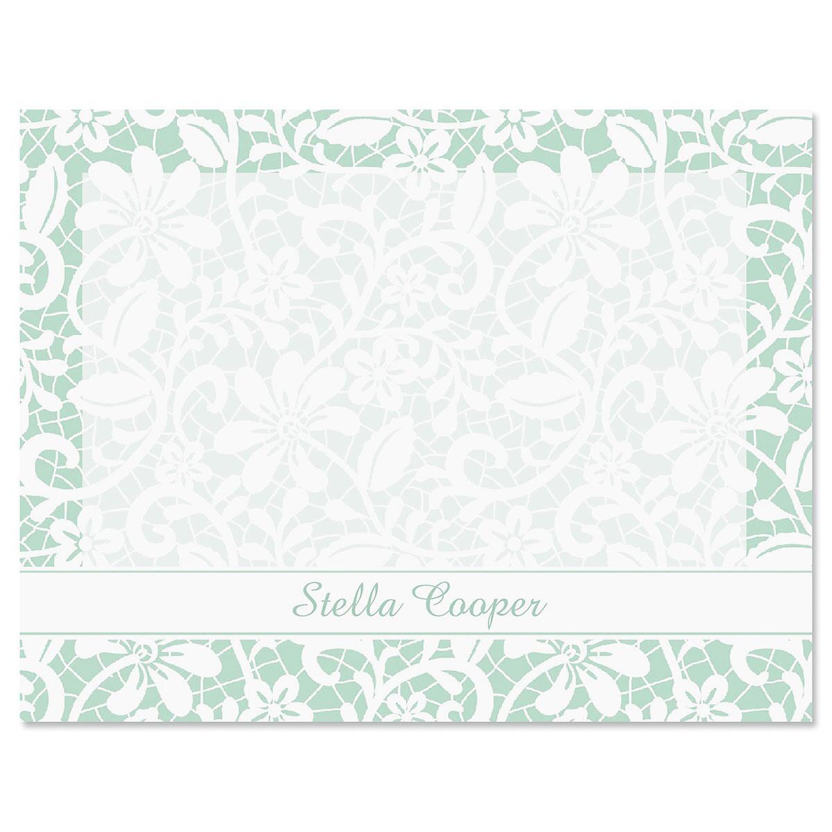 Lace Correspondence Card | Current Catalog