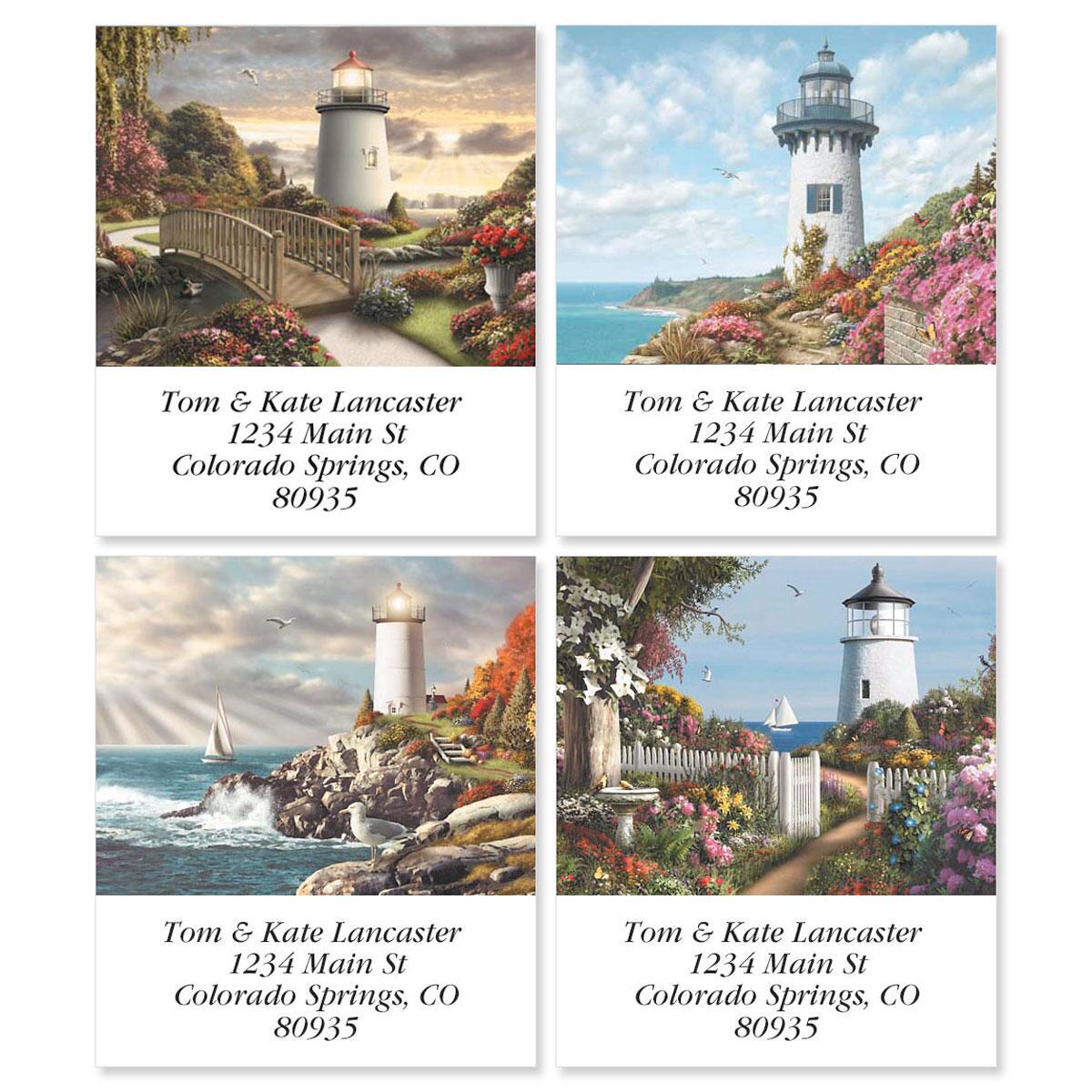 Lighthouses Select Address Labels Y1829 | Current Catalog