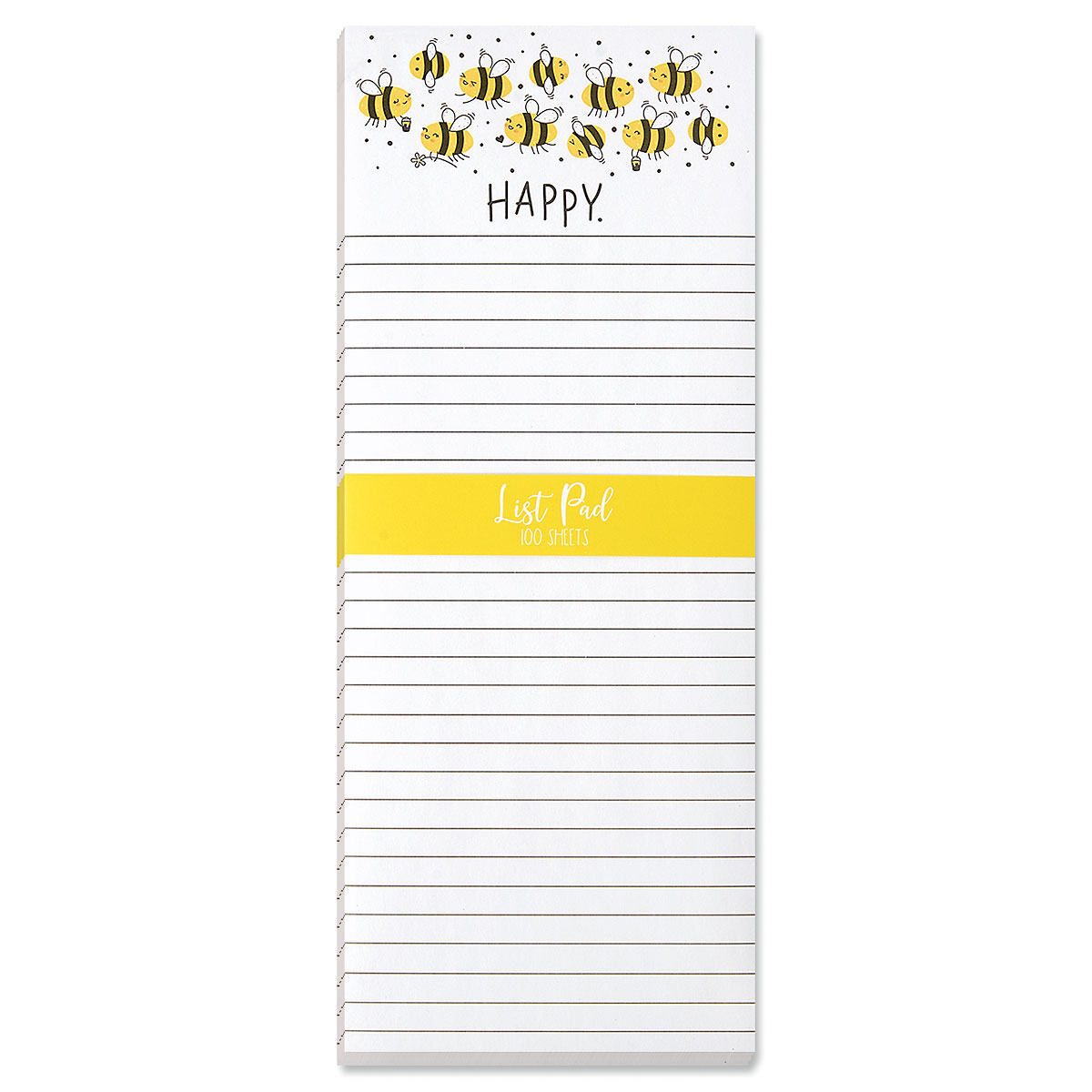 Bee Happy Shopping List Pad | Current Catalog