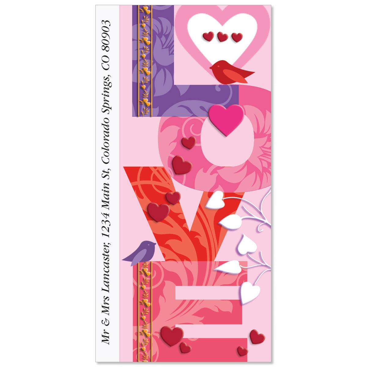 Love Mid Size Label | Current Catalog