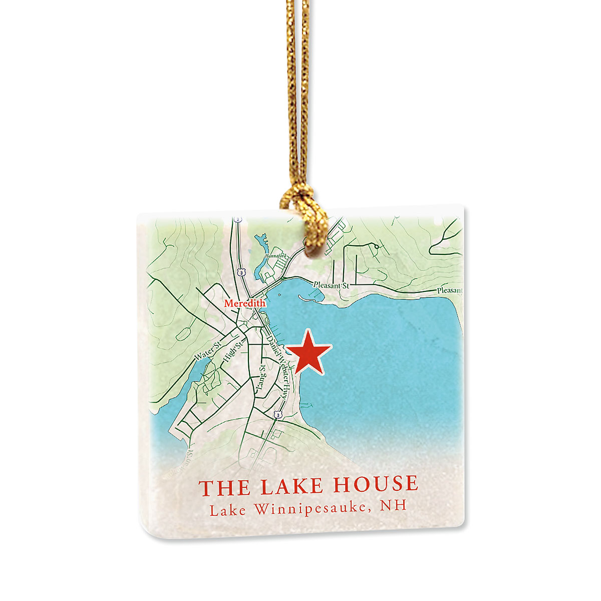 Map Personalized Ornament | Current Catalog