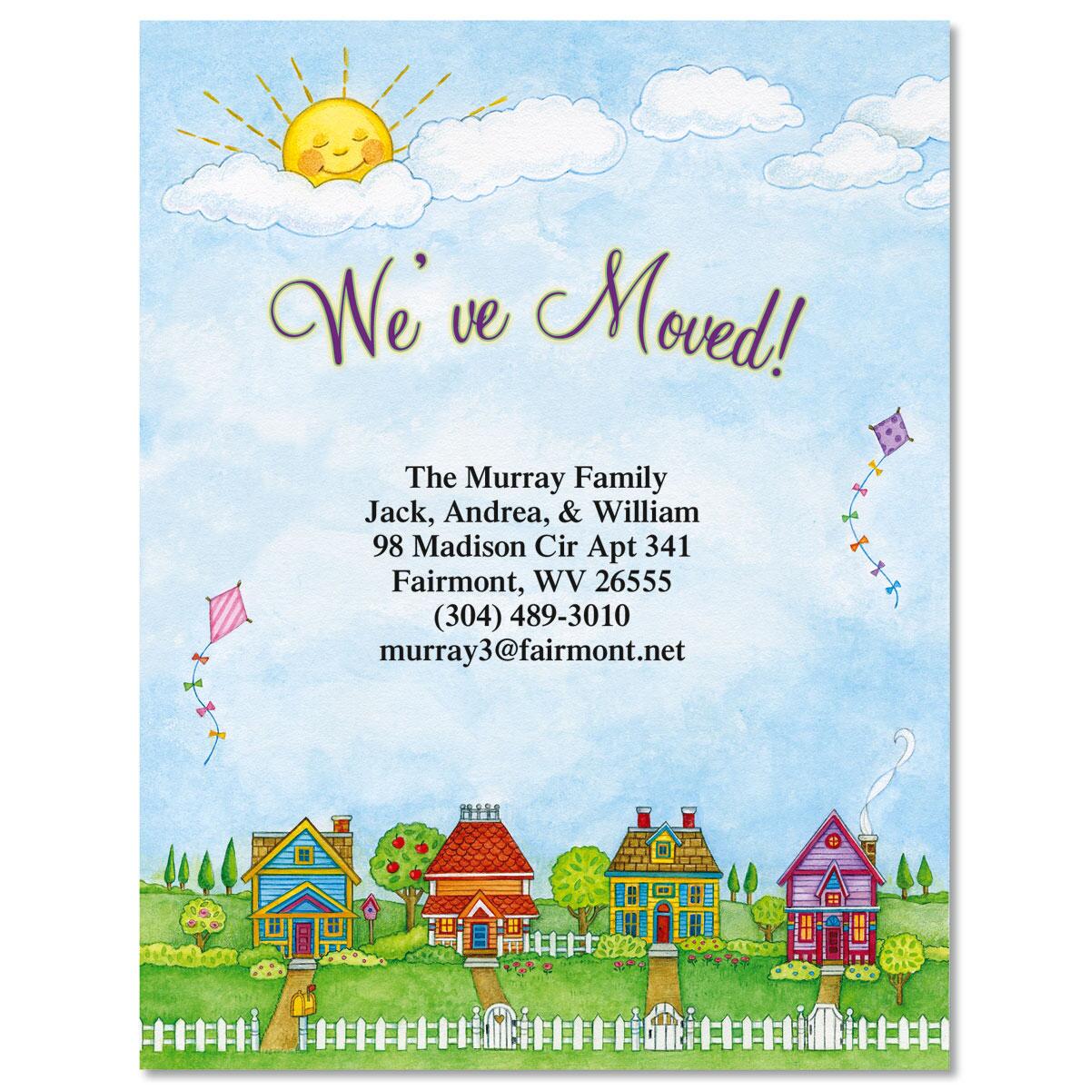 Neighbors New Address Postcards | Current Catalog