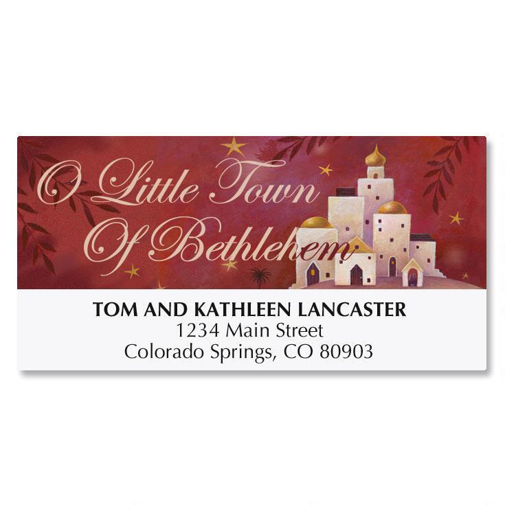 Oh Little Town Address Labels | Current Catalog