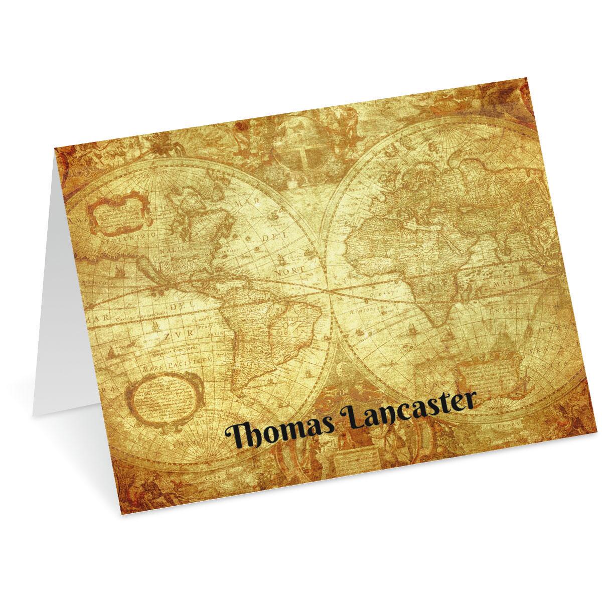 Old World Personalized Note Cards | Current Catalog