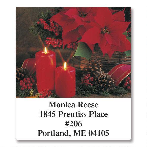 Floral Christmas Select Labels T253 | Current Catalog