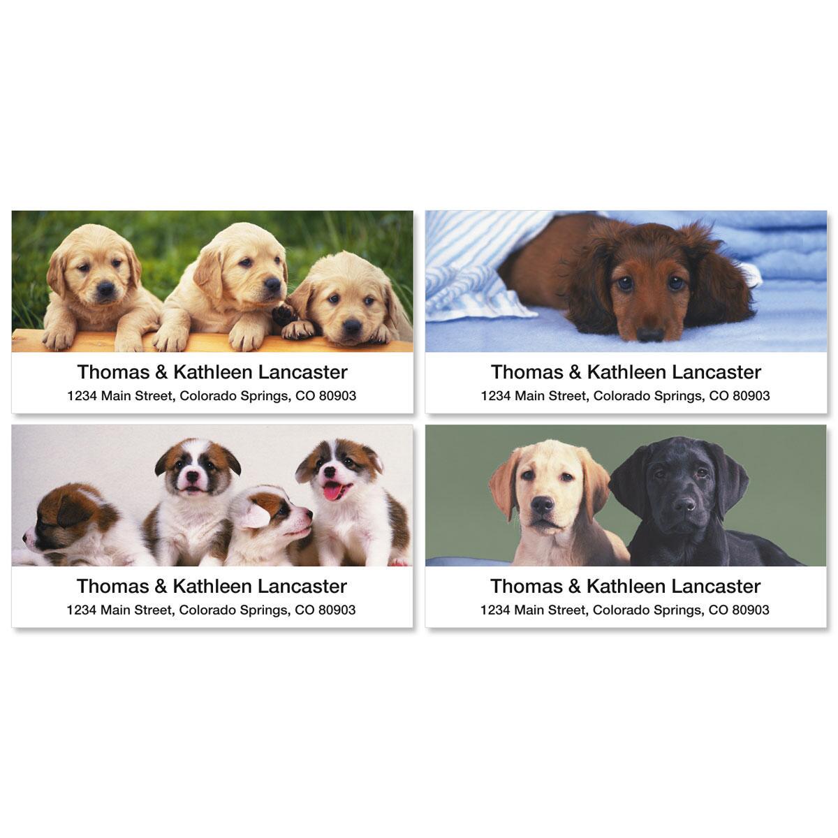 Puppy Love Deluxe Address Labels | Current Catalog