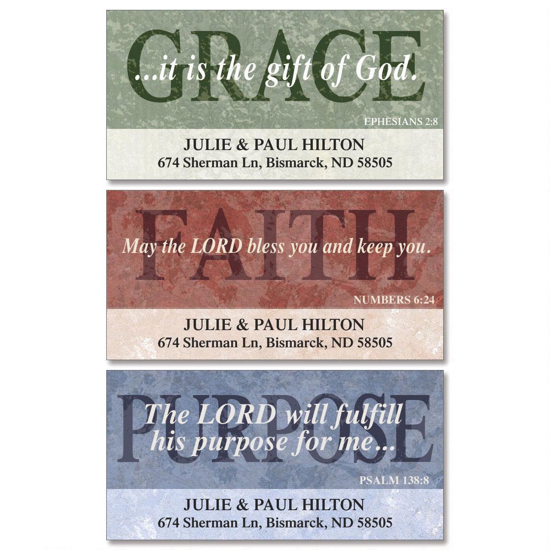Purposeful Deluxe Return Address Labels | Current Catalog